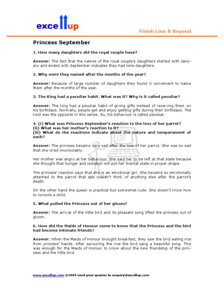 8 English Princess September | PDF