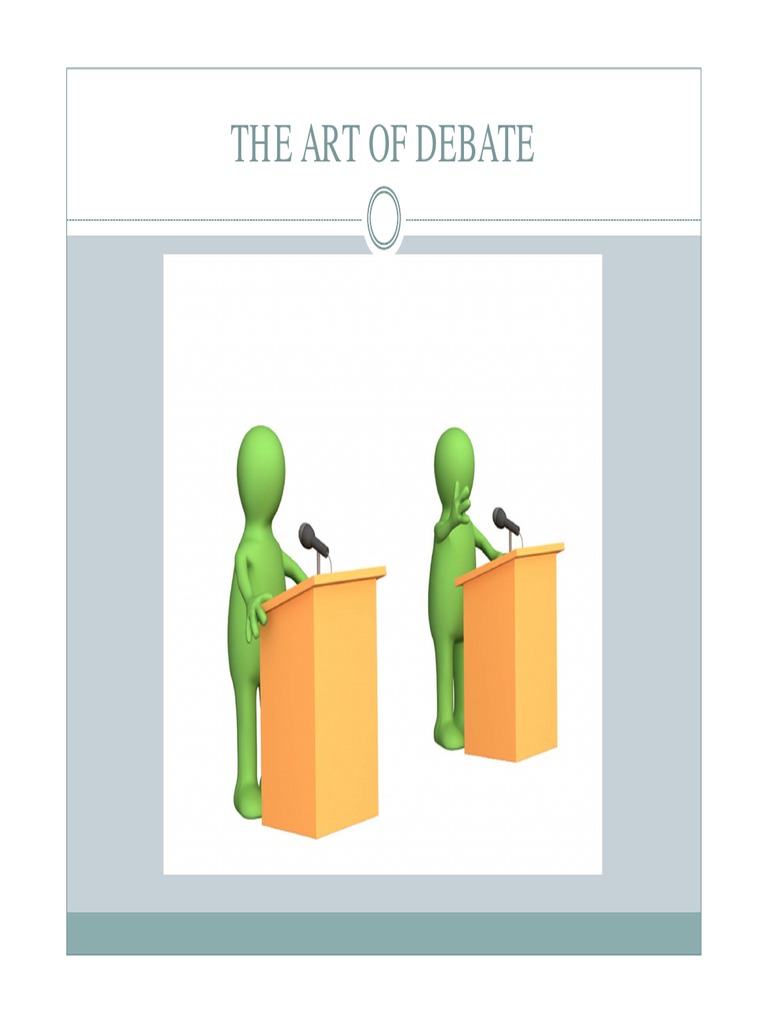 Essentials of Effective Debate | PDF