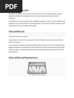 The Abacus | PDF | Teaching Mathematics | Science