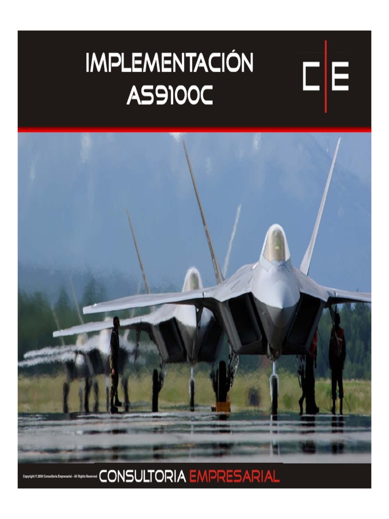 Entrenamiento en AS9100C | PDF | Calidad (comercial) | Aeroespacial