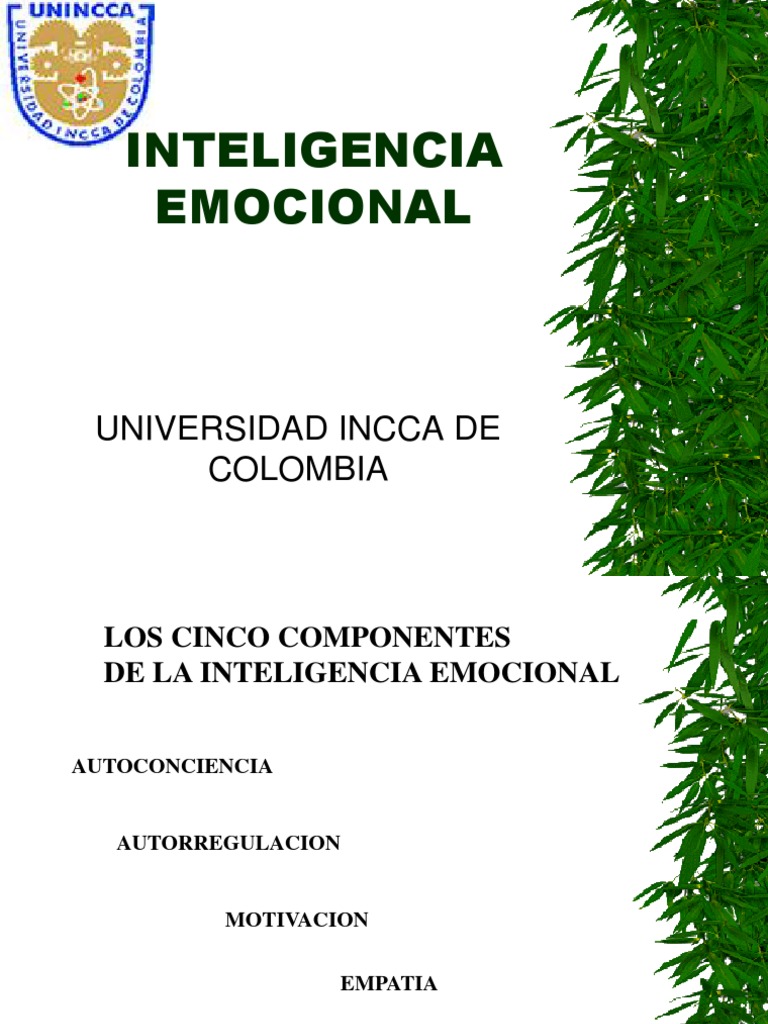 Inteligencia Emocional Daniel Goleman Pdf Inteligencia Emocional