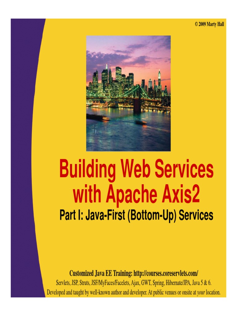 Axis2-Services Clase 1 | PDF | Soap | Web Service