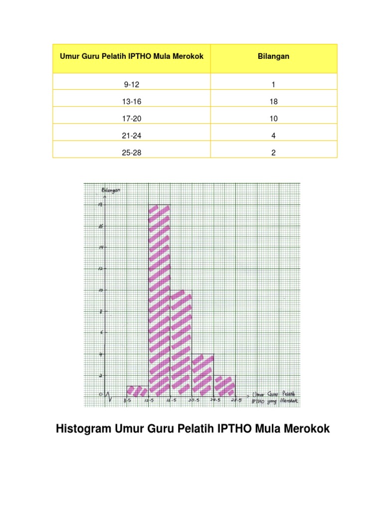 Contoh Graf Histogram | PDF