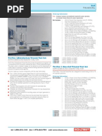 Rowe Cell Testing Datasheet | PDF | Valve | Usb