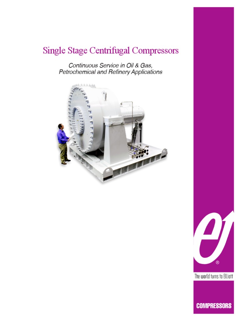 Elliott Single Stage Compressors | Gas Compressor | Turbine