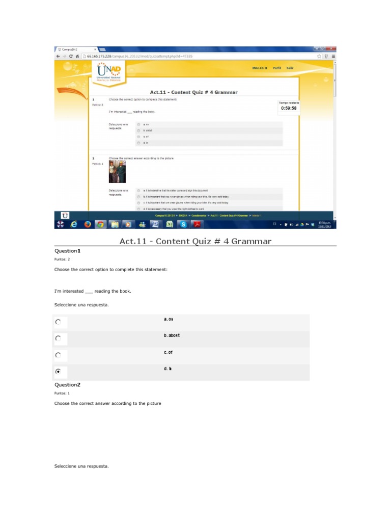 Grammar Quiz: Test Your Knowledge | PDF | Language Arts & Discipline ...
