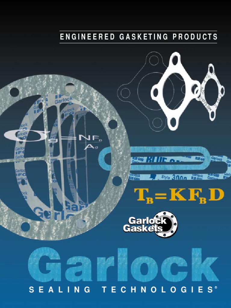 Engineered Gasketing GARLOCK | PDF | Sodium | Atoms