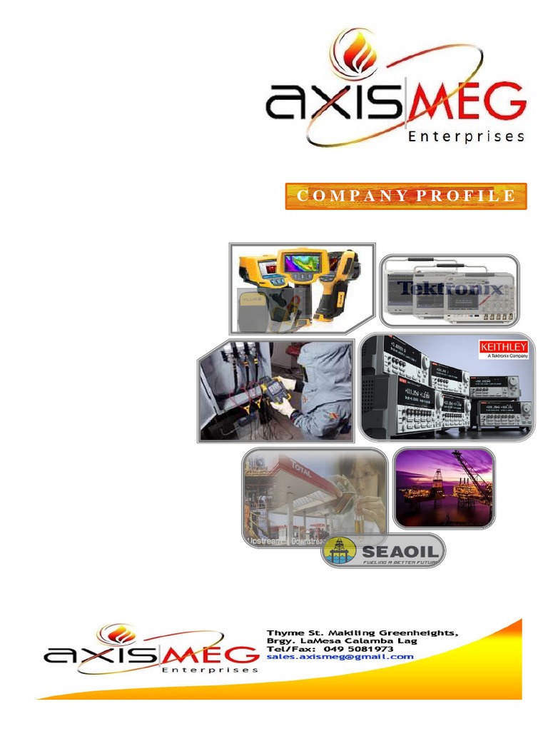 Axis Meg Co Profile 2013 - Petro Edition | PDF | Motor Oil | Diesel Fuel