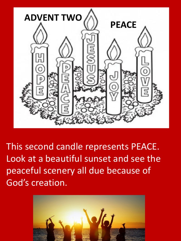 Advent For Kids Peace | PDF | Religion & Spirituality