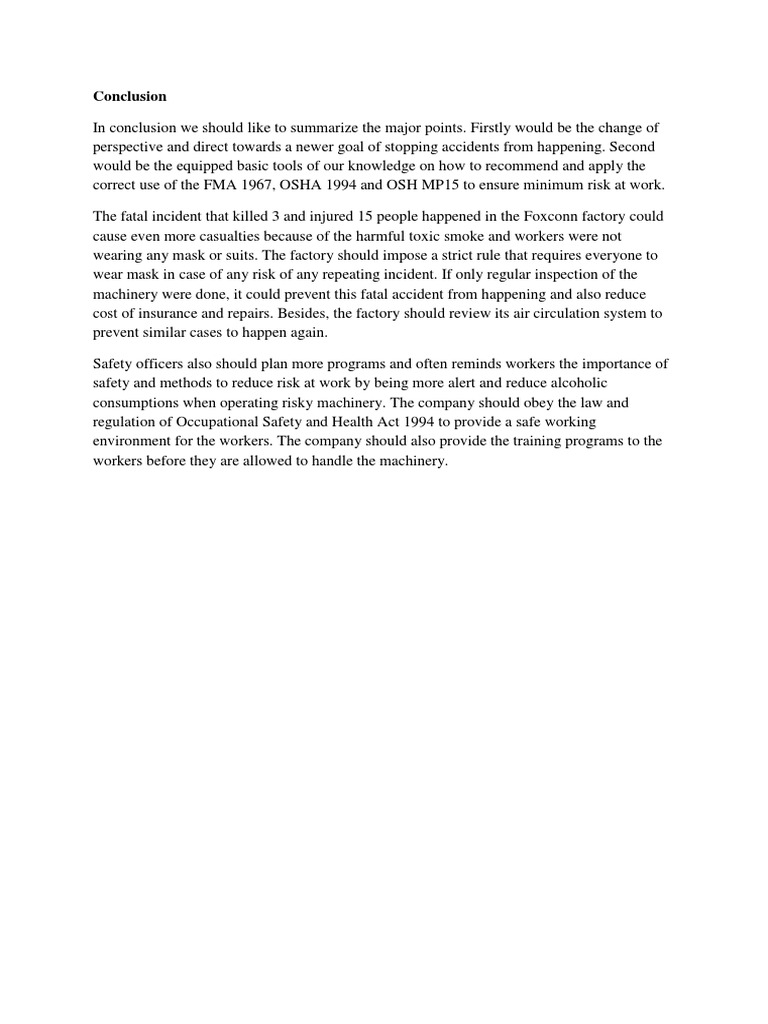 Conclusion | PDF | Business | Finance & Money Management