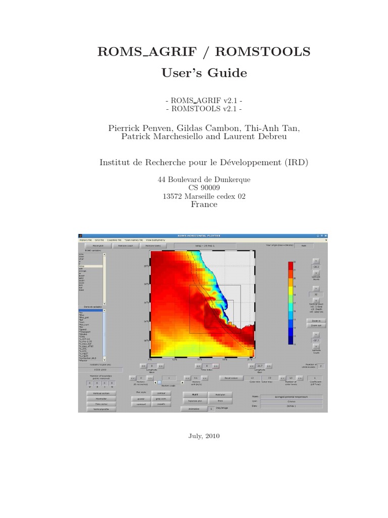 ROMS AGRIF & ROMSTOOLS Guide | PDF | Areas Of Computer Science | Computing