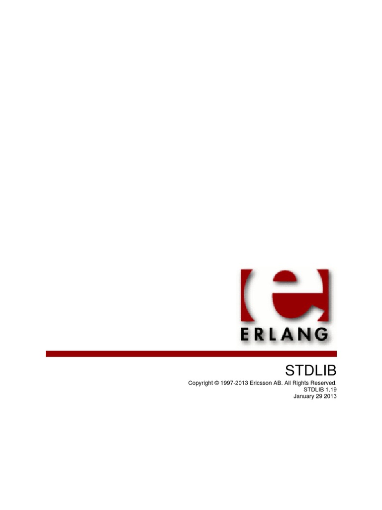 Erlang Stdlib | PDF | Character Encoding | Filename