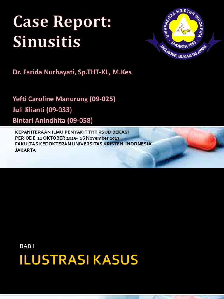 Case Report Sinusitis | PDF