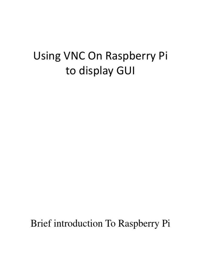 Virtual Network Computing Vnc Pdf Computer Architecture Computing