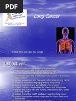 Nursing Care Plan for Lung Cancer | PDF | Breathing | Lung