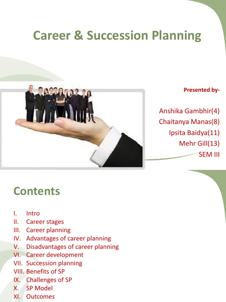 Career & Succession Planning | PDF | Succession Planning | Employment