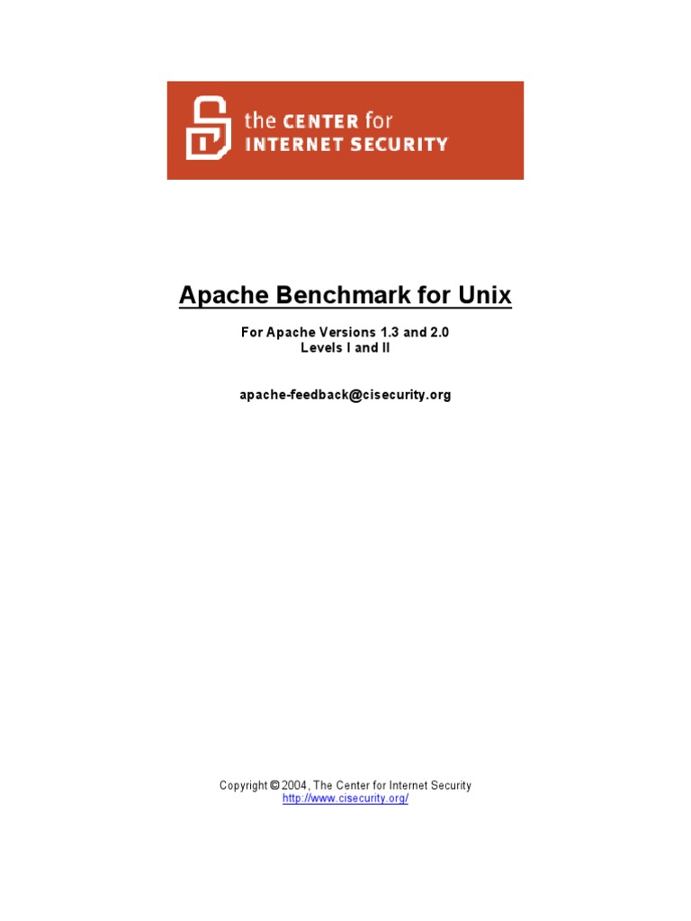 Apache Security Benchmark For UNIX | PDF | Apache Http Server | Domain Name System
