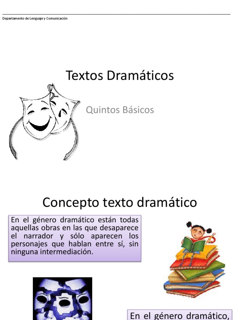 texto dramatico sexto