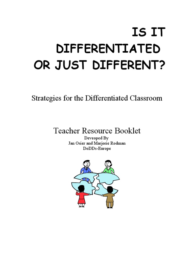 Strategies For The Differentiated Classroom | Download Free PDF ...