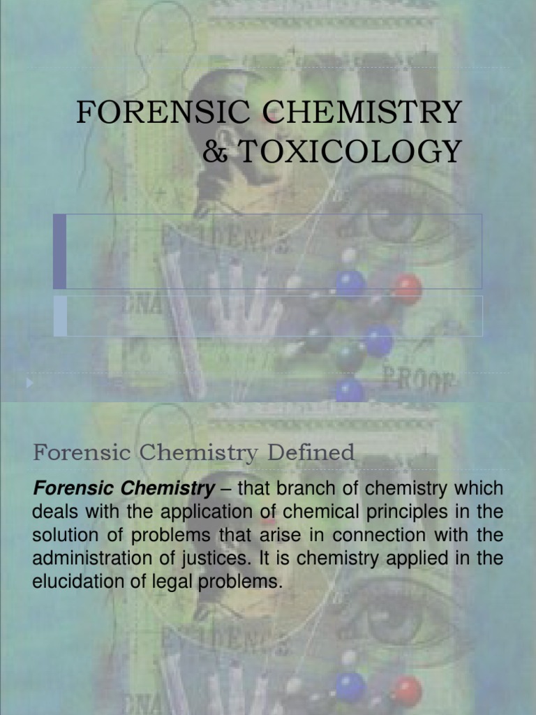 Forensic Chemistry Toxicology | Explosive Material | Combustion