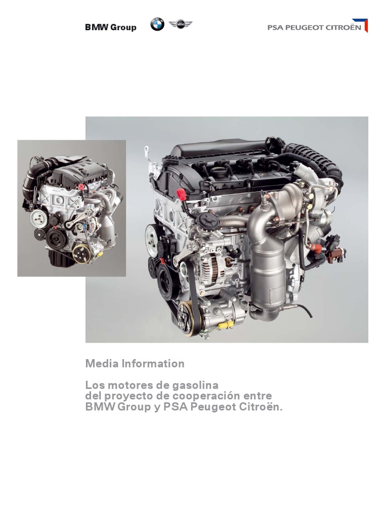 Motores 1.6 Turbo: Cooperación BMW-PSA | PDF | Turbocompresor | Propulsión