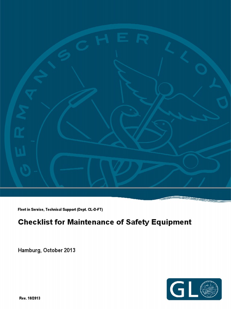 LSA Maintenance and Inspection Checklist | PDF | Fire Sprinkler System ...