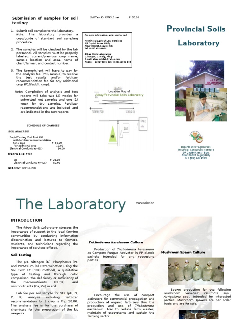 Lab Flyer Upd | PDF | Compost | Agriculture