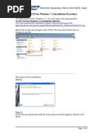 SAP 7.30 GUI Installation User Guide | PDF | Graphical User Interfaces | Computing Platforms