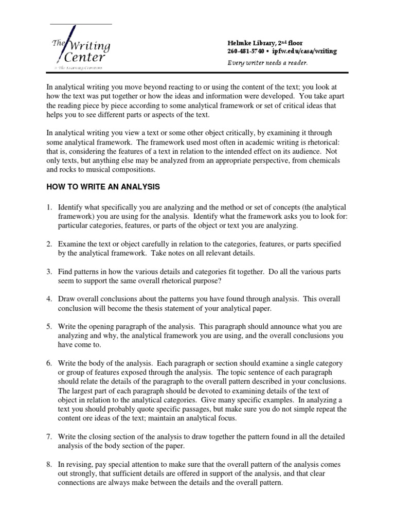 Analysis&Synthesis | PDF | Paragraph | Epistemology