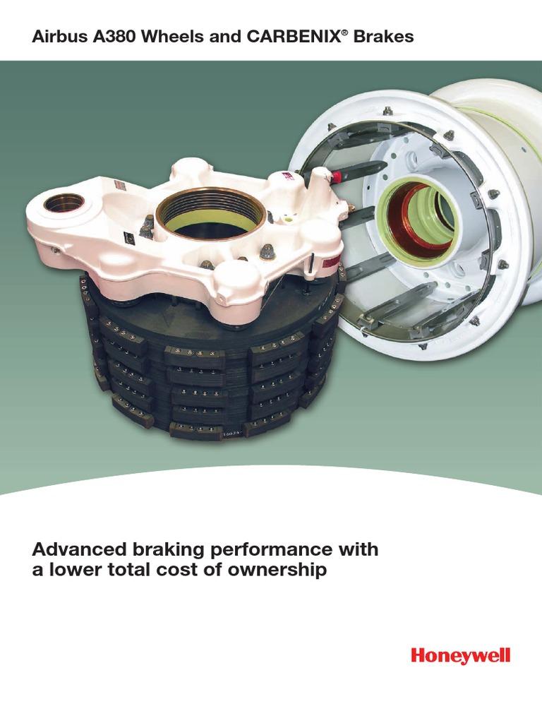 A380 Carbenix Data Sheet US | PDF | Wheel | Brake