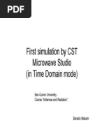 CST Solver & Mesh Settings Guide | PDF | Antenna (Radio) | Directory ...