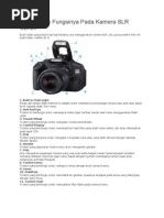 Mengenali Fungsi Tombol Dan Bagian Kamera DSLR | PDF | Komputer