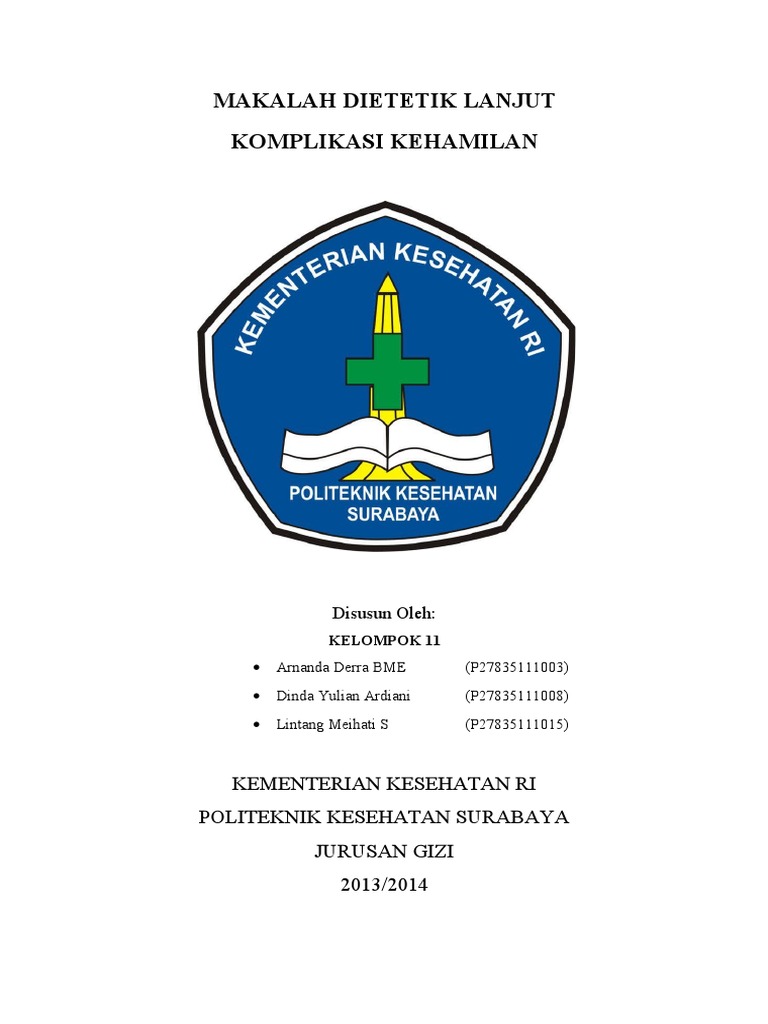 Makalah Komplikasi Kehamilan | PDF