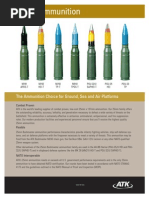 30 X 173mm Full Ammo Suite PDF | PDF | Ammunition | Hazards