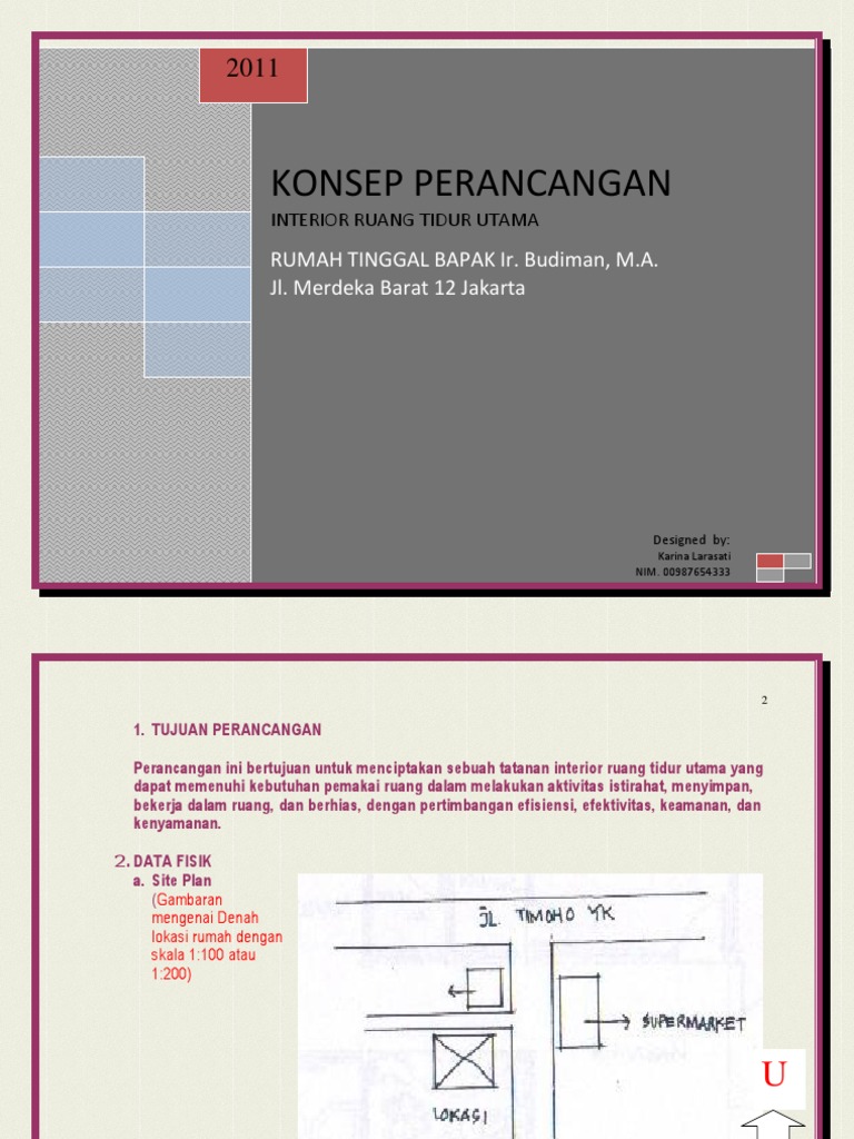 Konsep Perancangan Interior | PDF