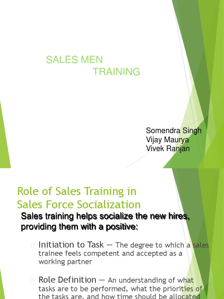 Sales Training | PDF | Sales | Evaluation