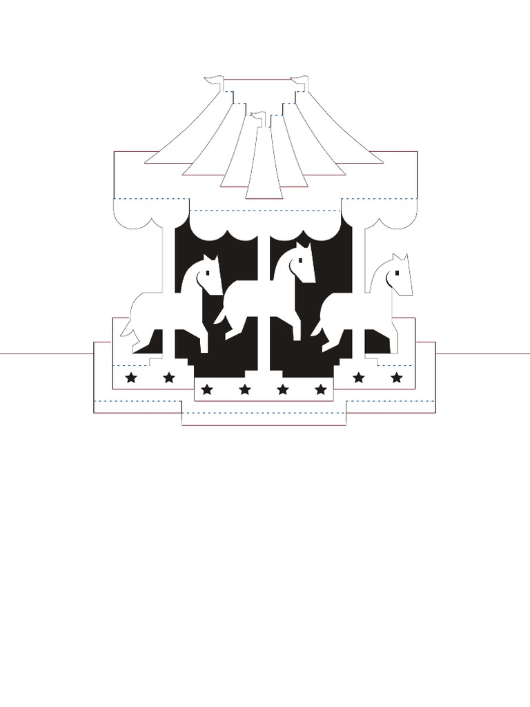 Carousel Pop Up Card 1 | PDF
