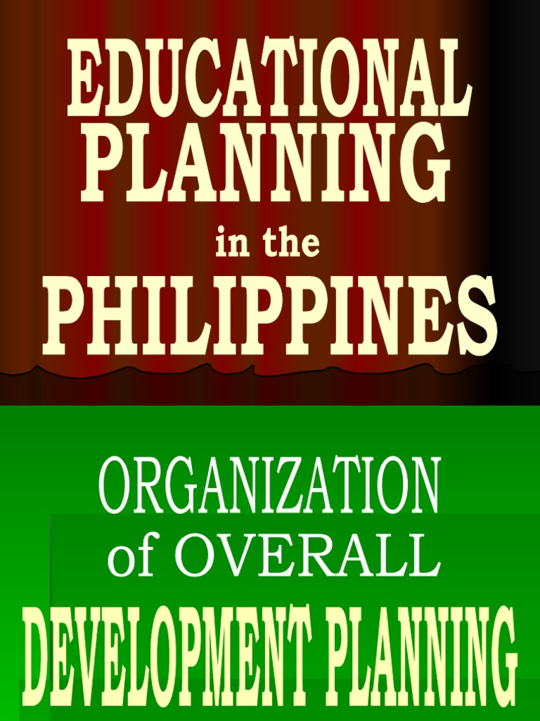 Educational Planning | PDF | Government | Economies