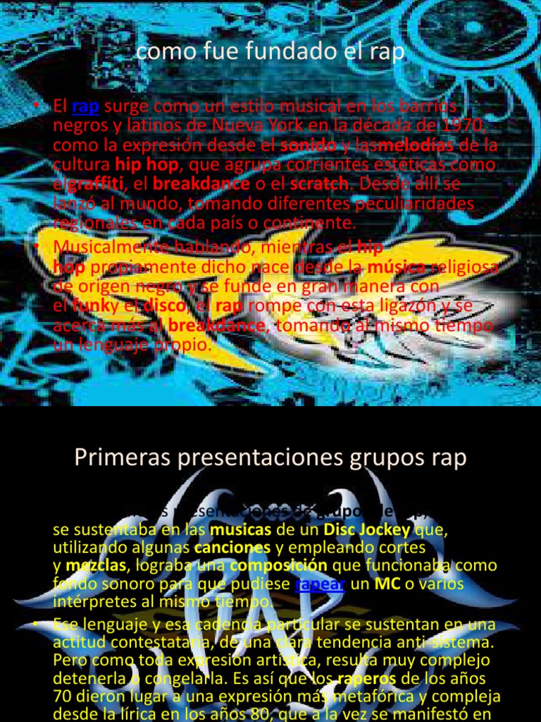 Camilo Rap Diapositivas | PDF | Música hip-hop | Disc jockey