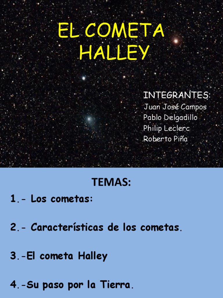 Cometa Halley | PDF | Cometa | Dom