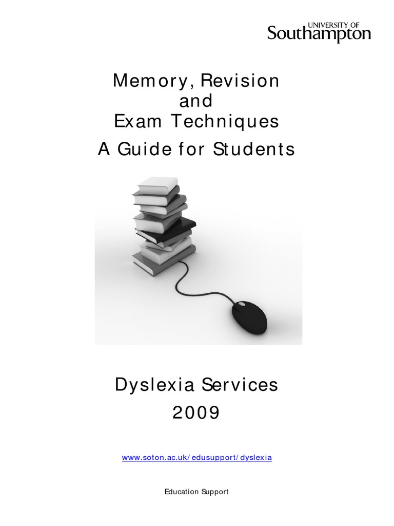 Memory Revision and Exam Techniques | PDF | Memory | Recall (Memory)