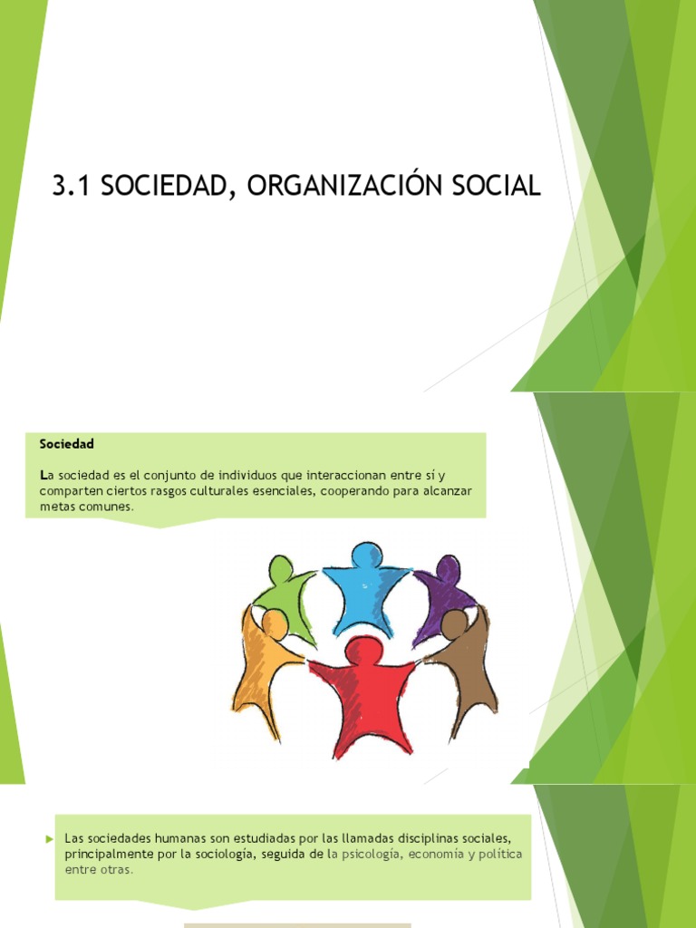 3.1 Sociedad, Organización Social | Diversidad cultural | Sociedad