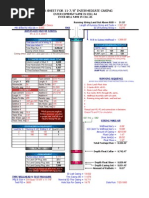 Balanced Cement Plug Calculation | PDF | Volume | Casing (Borehole)
