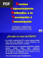 PROTOCOLO - DE - ESAVI - 2025 Revisando | PDF | Vacunación | Vacunas