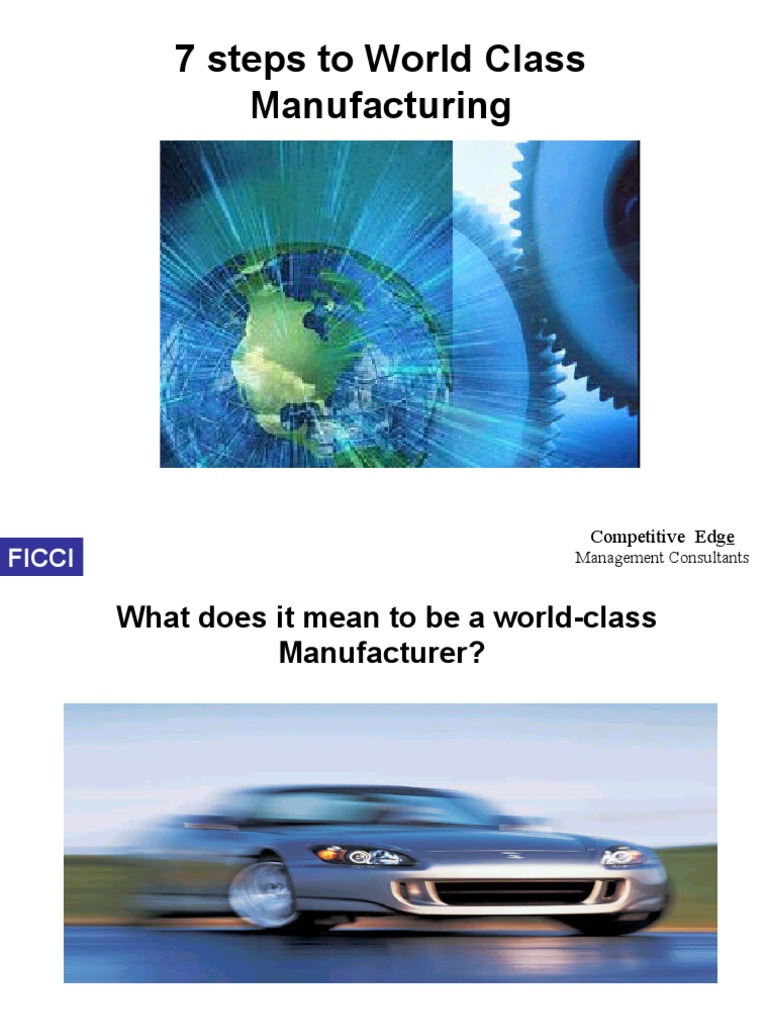 Seven Steps to World Class Manufacturing | PDF | Lean Manufacturing ...