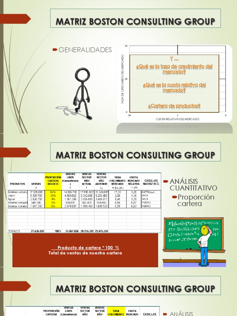 Matriz Boston Consulting Group | PDF
