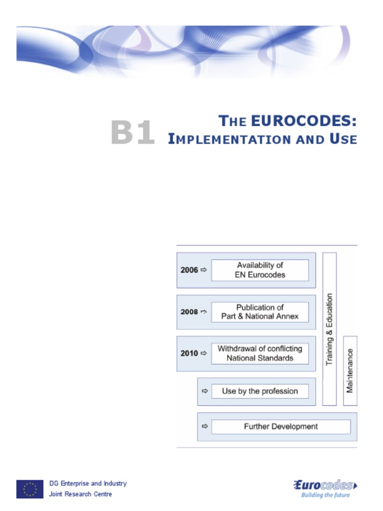 B1 Eurocodes Implementation & Use | PDF | European Economic Area ...