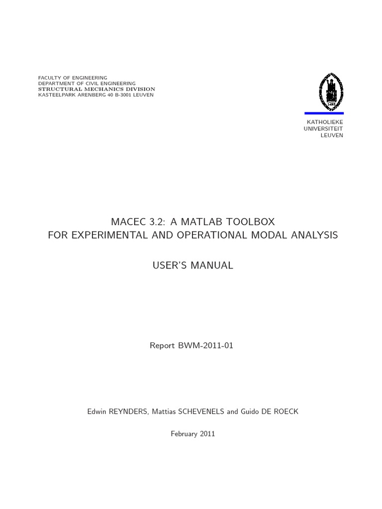 Macec | PDF | Matlab | Spectral Density