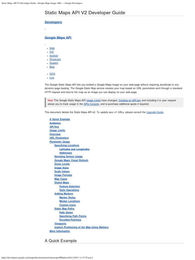 Static Maps API V2 Developer Guide - Google Maps Image APIs - Google ... Static Maps API V2 Developer Guide - Google Maps Image APIs - Google ...