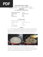 Hospital Cycle Menu | PDF | Baking | Cuisine